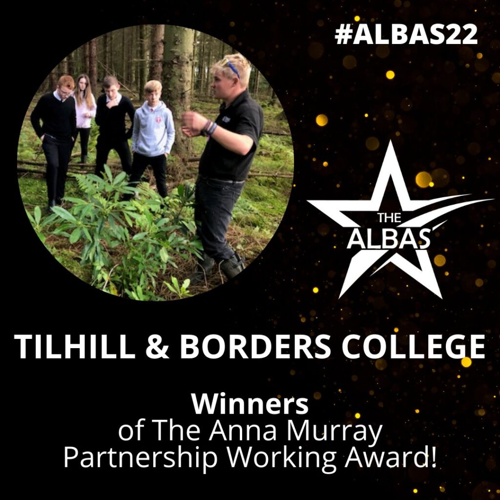 Tilhill Wins ALBA Award - Tilhill