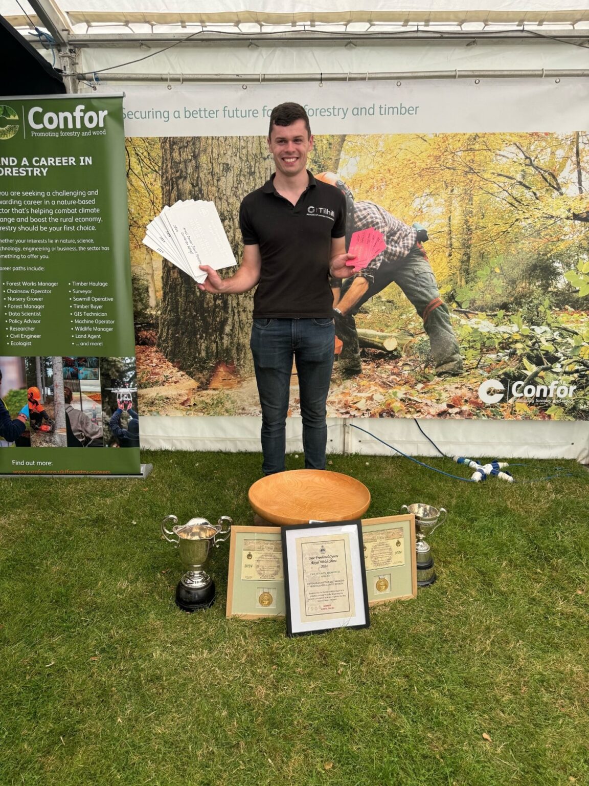 Triumph with 25 awards at Woodlands Competition - Tilhill Forestry